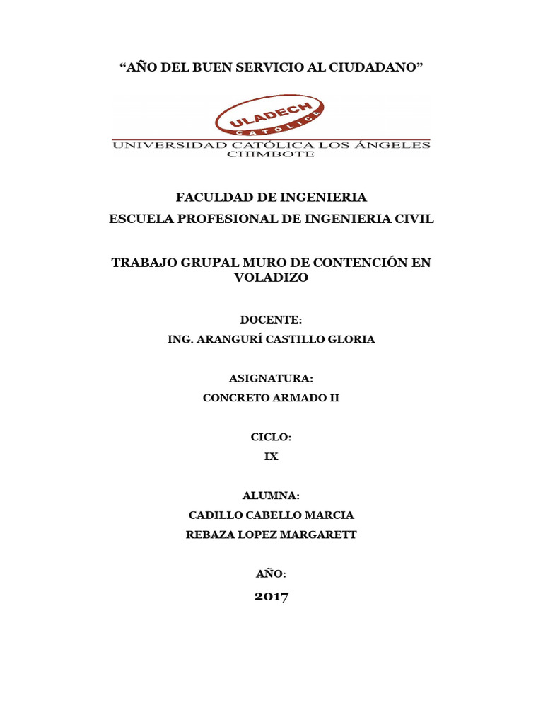 Metrados y Presupuestos Muro de Contencion | PDF | Construyendo tecnología | edificio
