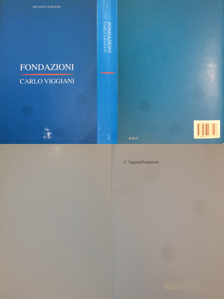 FONDAZIONI - Carlo Viggiani - II° Ed 1999 | PDF
