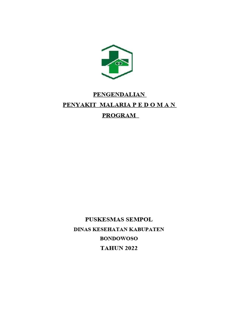 Pedoman Internal Malaria | PDF | Pengembangan Diri | Kesehatan Holistik