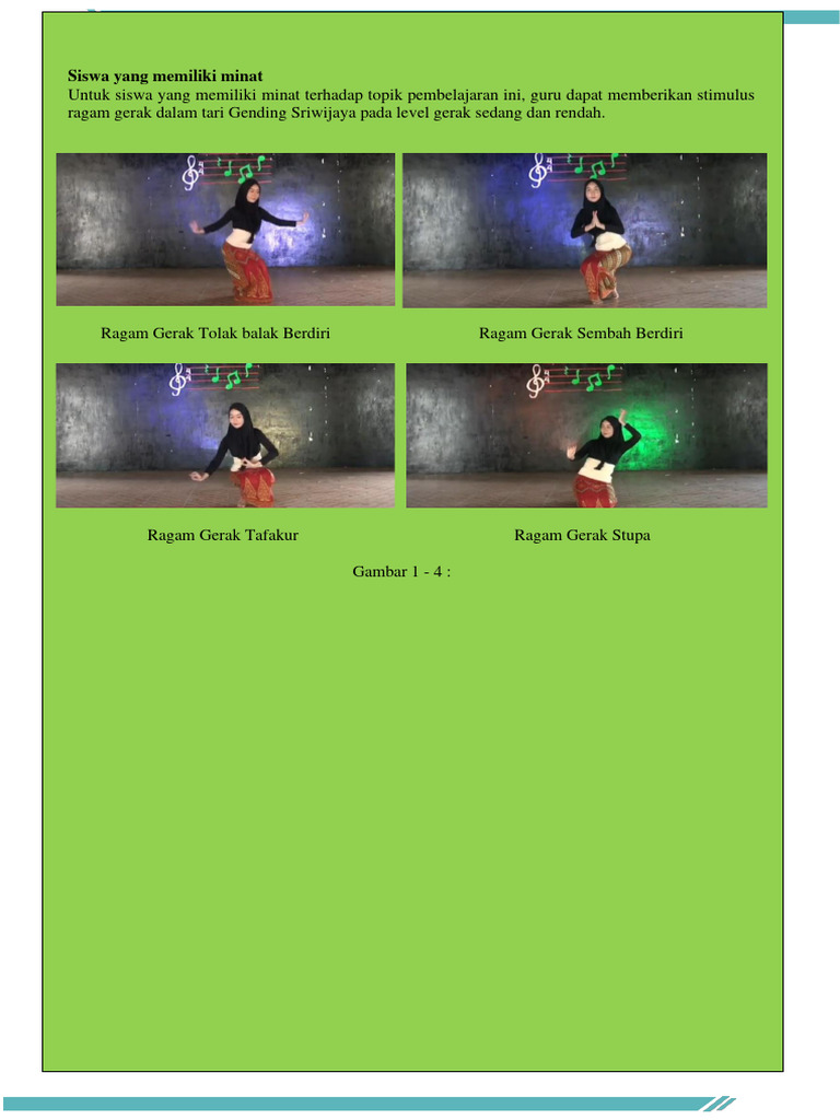 Materi Siswa Yang Memiliki Minat - Makna Dan Simbol Melalui Ragam Gerak ...