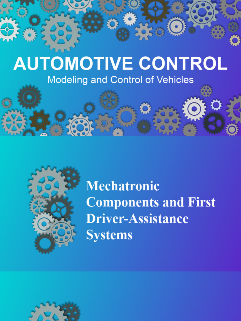 Mechanism System Gear PowerPoint Templates Autosaved | PDF ...