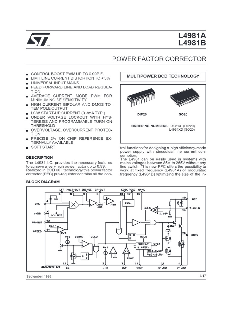 L4981A PDF, L4981A Descripción, L4981A Hoja de Datos, L4981A Printronix ...
