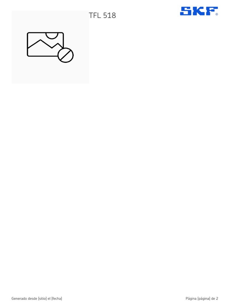 SKF TFL 518 Specification | PDF | Red mundial | Internet y web