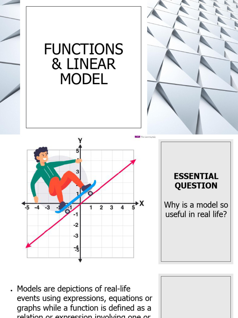 3 Linear Model | PDF | Function (Mathematics) | Derivative