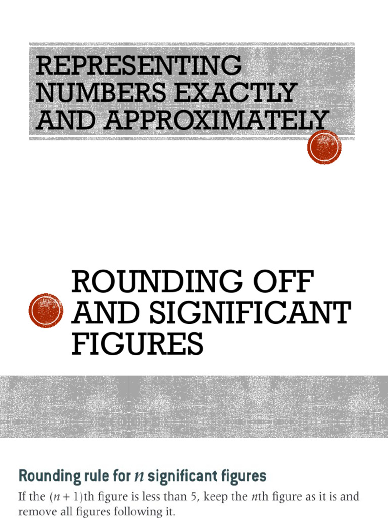 1 Measurement Approximation Estimation and Percentage Errors | PDF
