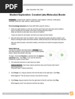 Covalentbondsse Key | PDF | Valence (Chemistry) | Covalent Bond