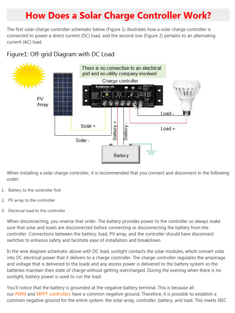 Solar Charge Controllers | PDF | Solar Power | Electric Power