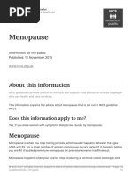 AMS Menopause Symptom Score Sheet | PDF