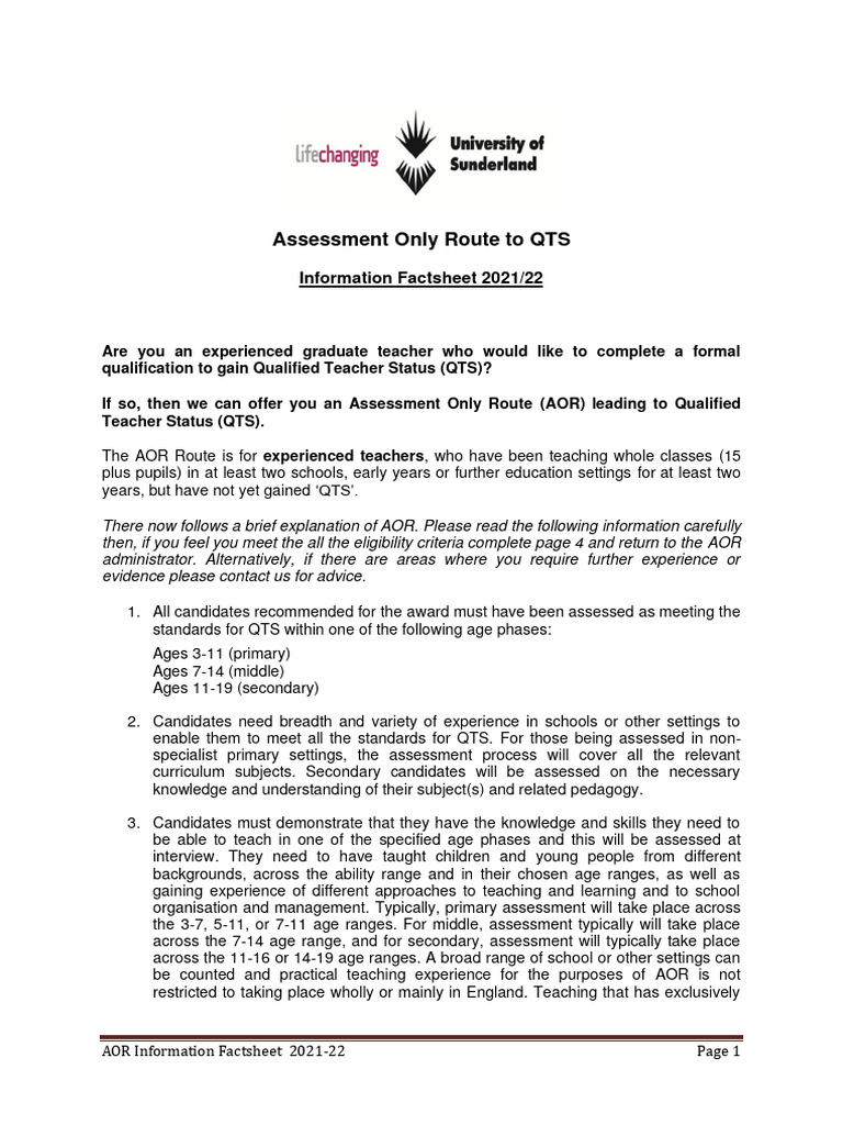 AOR Expression of Interest 21 22 | Download Free PDF | Teachers ...