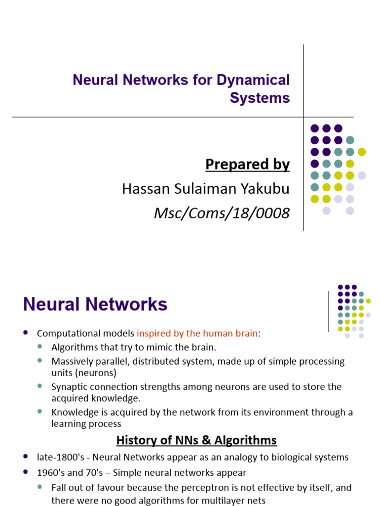 Hassan Synpsis Slides | PDF | Artificial Neural Network | Computing