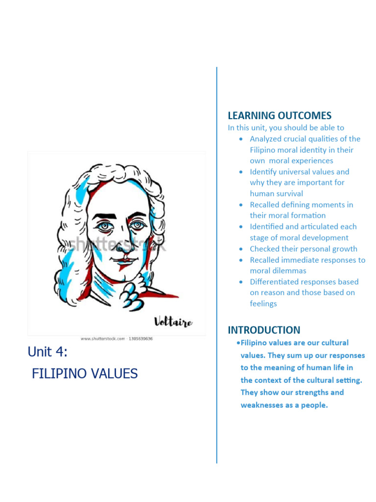 Ge Module Prelim Word Unit 4 | PDF | Morality | Integrity