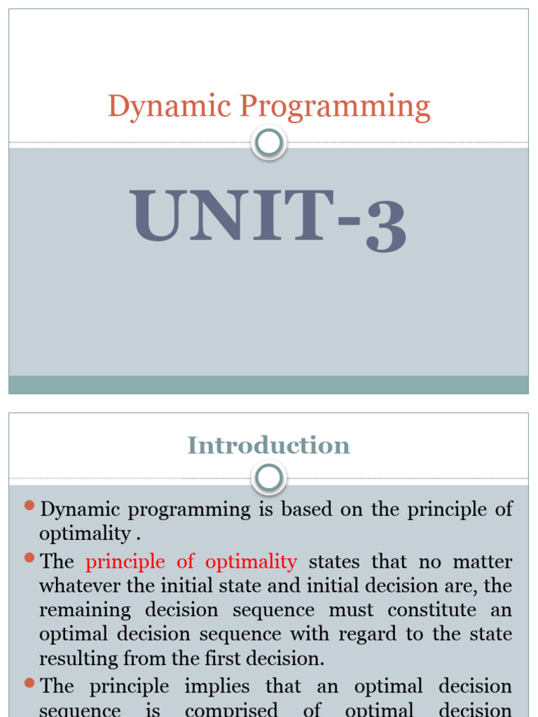 Unit 3 | PDF