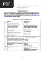 CELF 5 Pragmatics Profile | PDF