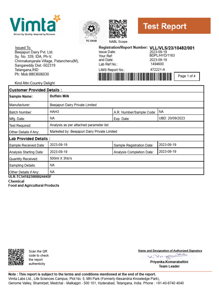 Quality Report - 19 Sep | PDF | Product Liability | Implied Warranty