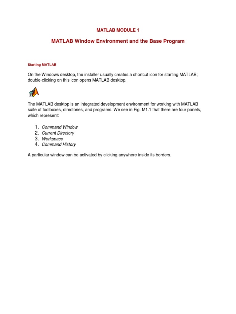 Matlab Module 1 | PDF | Polynomial | Fraction (Mathematics)