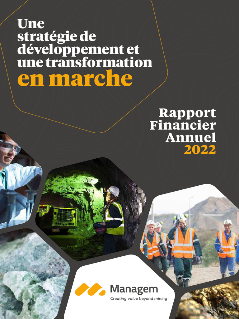 Rapport Annuel 2022 de Managem | PDF | Économie | Business