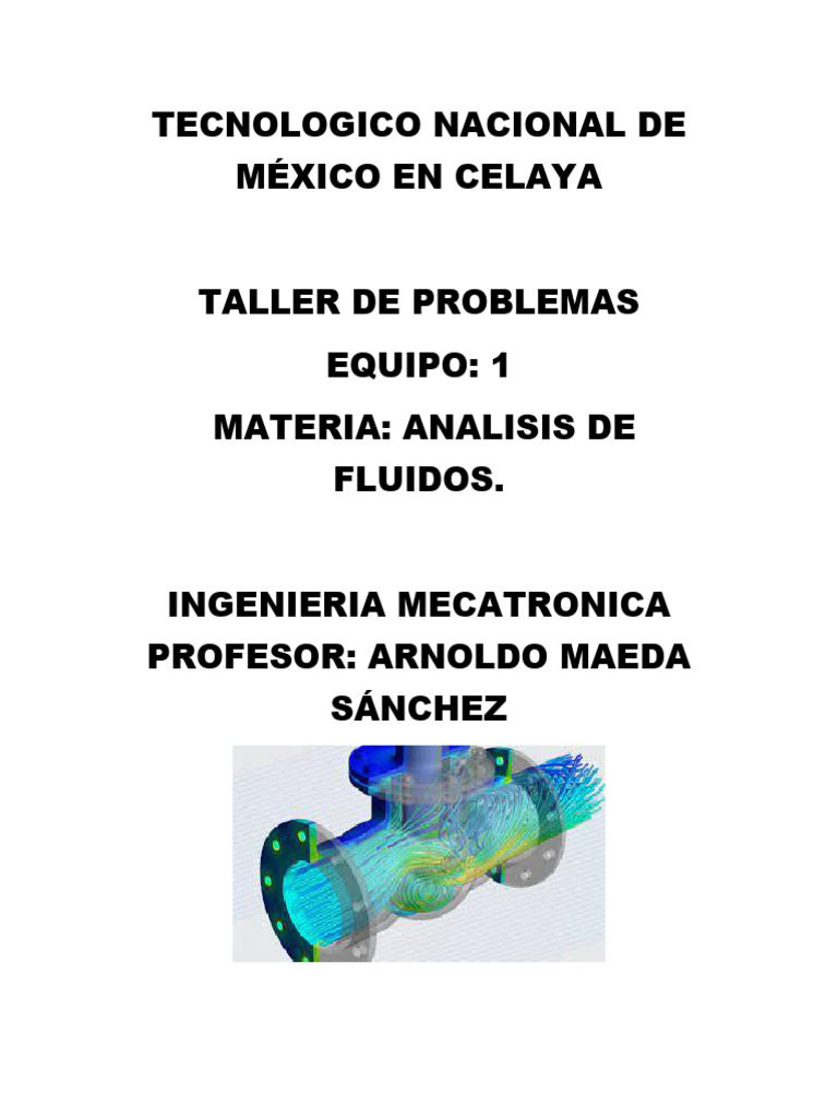 Analisis de Fluidos | PDF