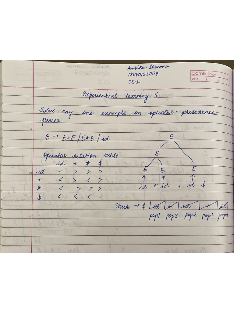 CC Exp Learning 5 - 18070122007 | PDF