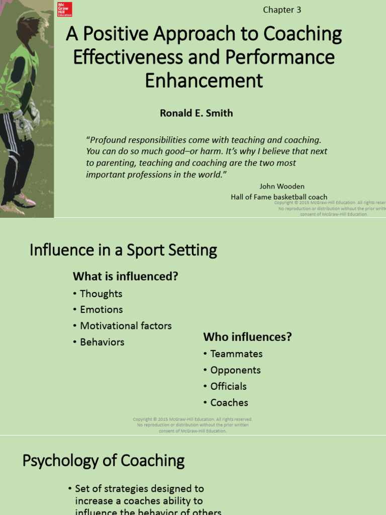 Chapter 3-A Positive Approach To Coaching Effectiveness and Performance ...