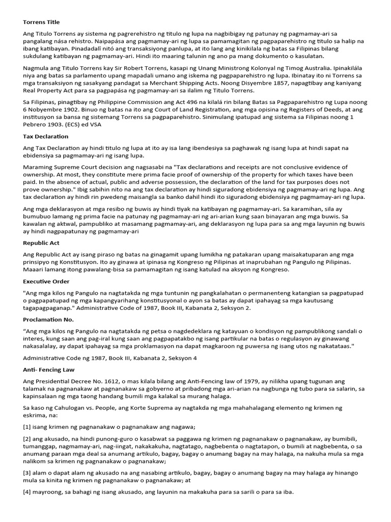 AP Torrens Title | PDF