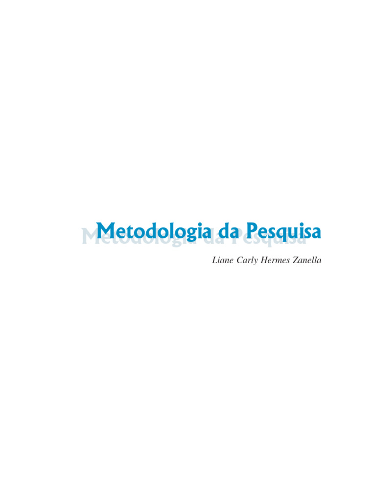 Zanella, Liane Carly Hermes | PDF | Science | Conhecimento