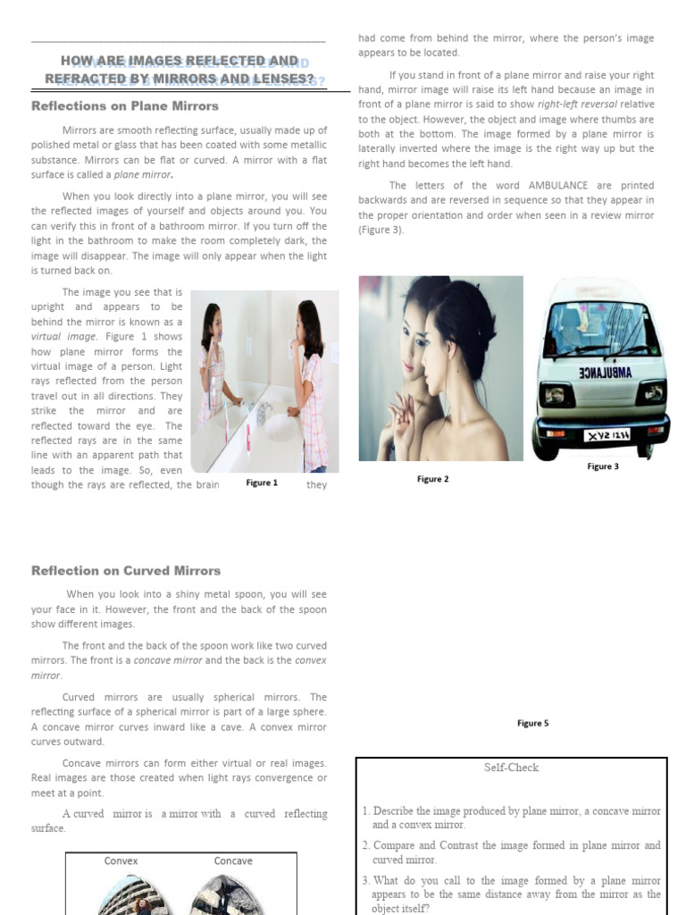 25 Activity Mirrors | PDF | Mirror | Atomic