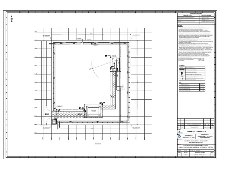 SV-1 Station Electrical Earthing Layout | PDF | Pipe (Fluid Conveyance ...