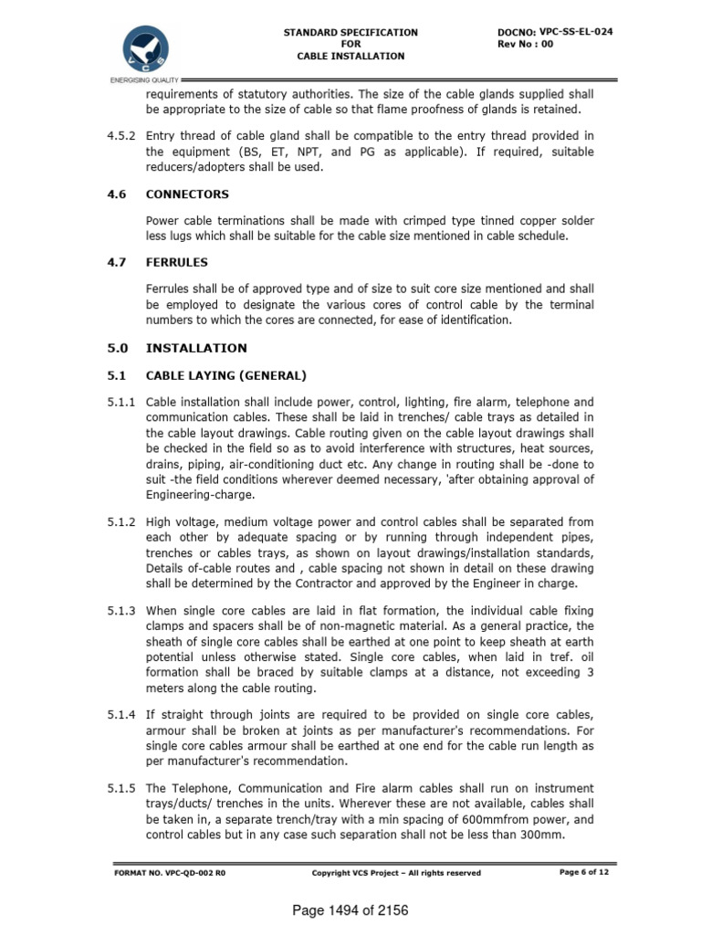 1009 00 PP Ten 2020 - d1 (Vol III) Technical Part9 E&i Specification ...