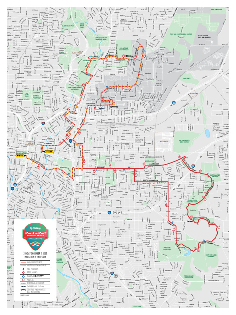 Marathon Course | PDF | Long Distance Running Competitions | Long ...