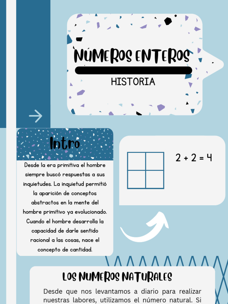 Numeros Enteros | PDF | Números | Entero