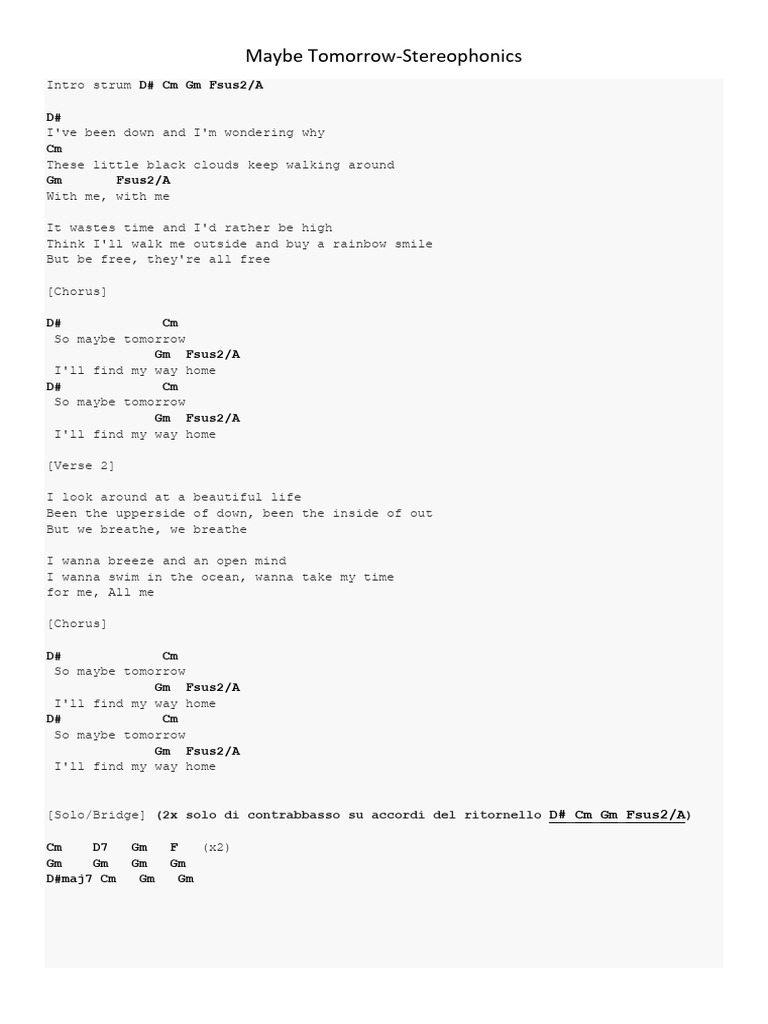 Maybe Tomorrow | PDF | Art