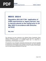 MDCG 2023-3 en | PDF | Medical Device