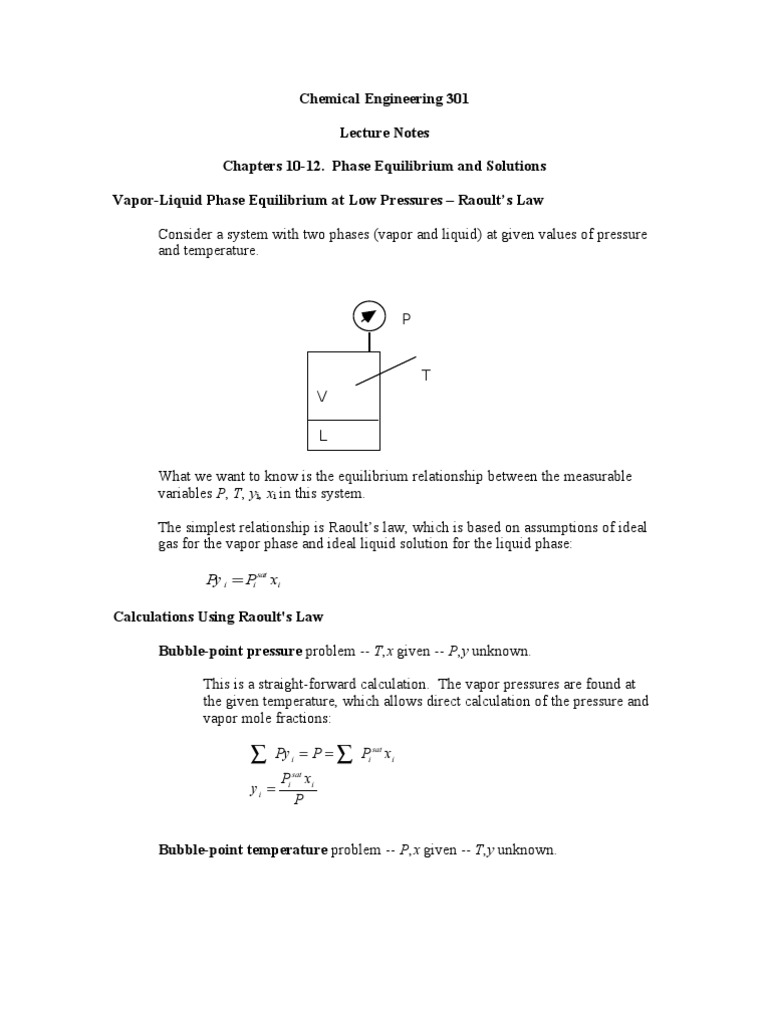 Flash Calculation | PDF | Phase (Matter) | Statistical Mechanics