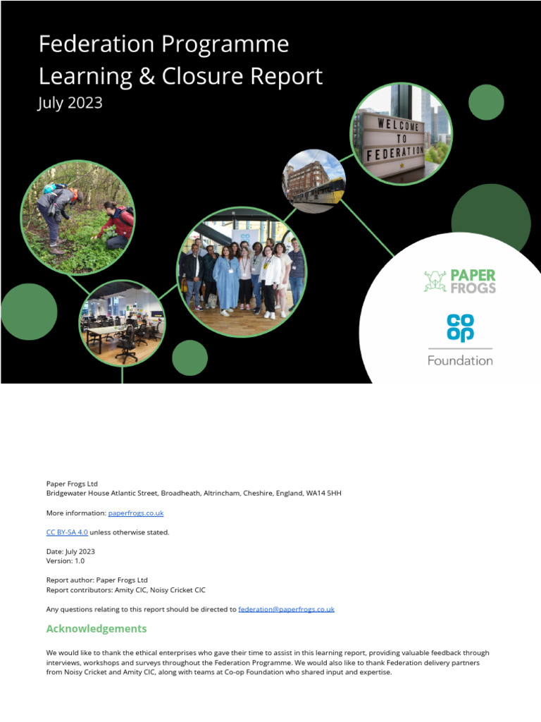 Federation Learning Report | PDF