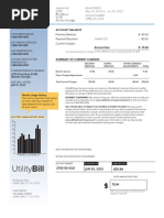 Comed Sample Bill | PDF | Efficient Energy Use | Sustainable Energy