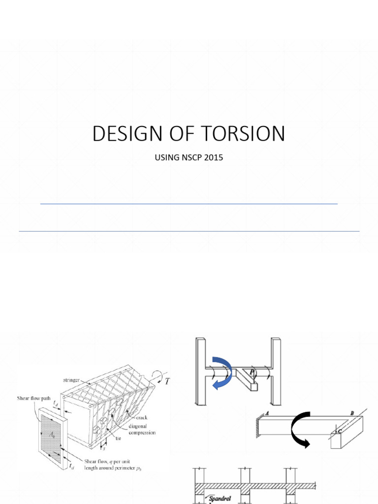 Torsion and Column | PDF