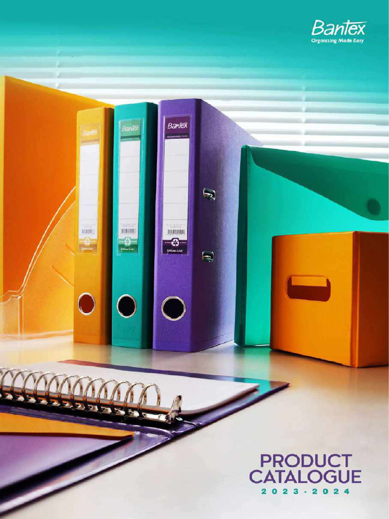 Bantex Catalogue 2023 2024 Dikompresi Dikompresi | PDF | Stationery