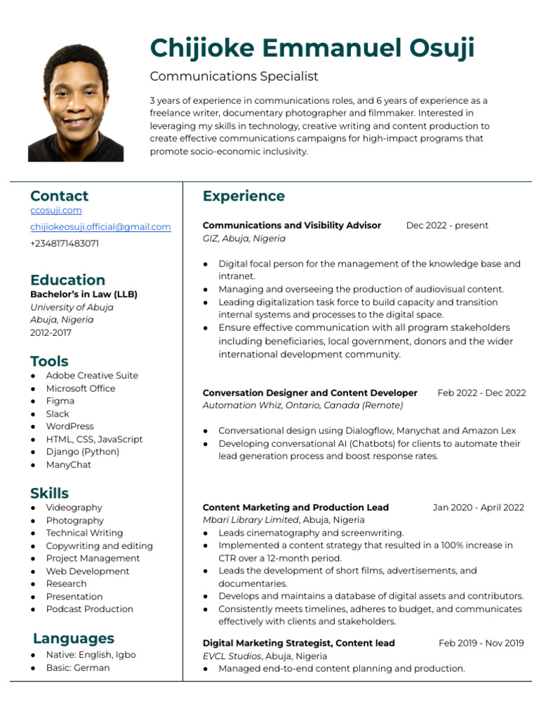 Resume 2023 PDF | PDF | Computing | Software