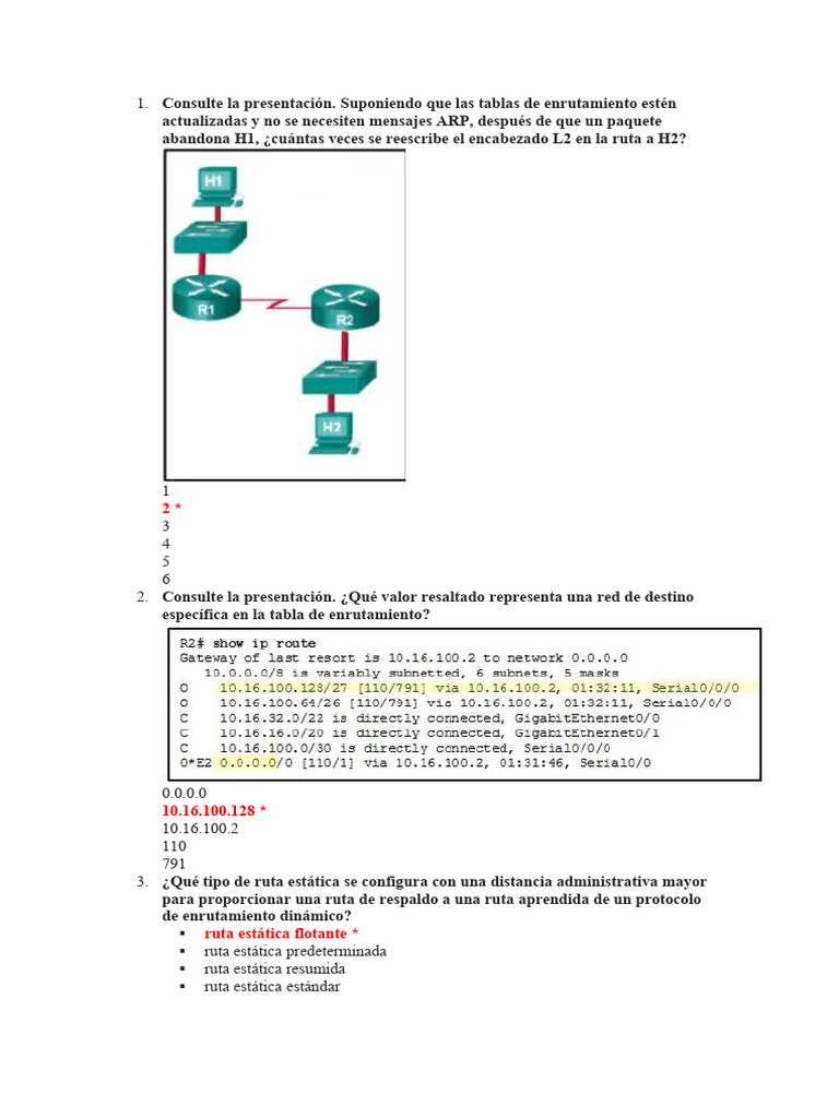 CCNA 2 v6.0 Final Exam Answers 2018 - Routing & Switching Essentials ...