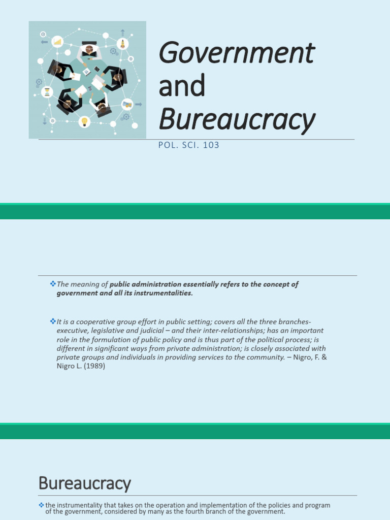 Government Bureaucracy Governance | PDF | Non Governmental Organization ...