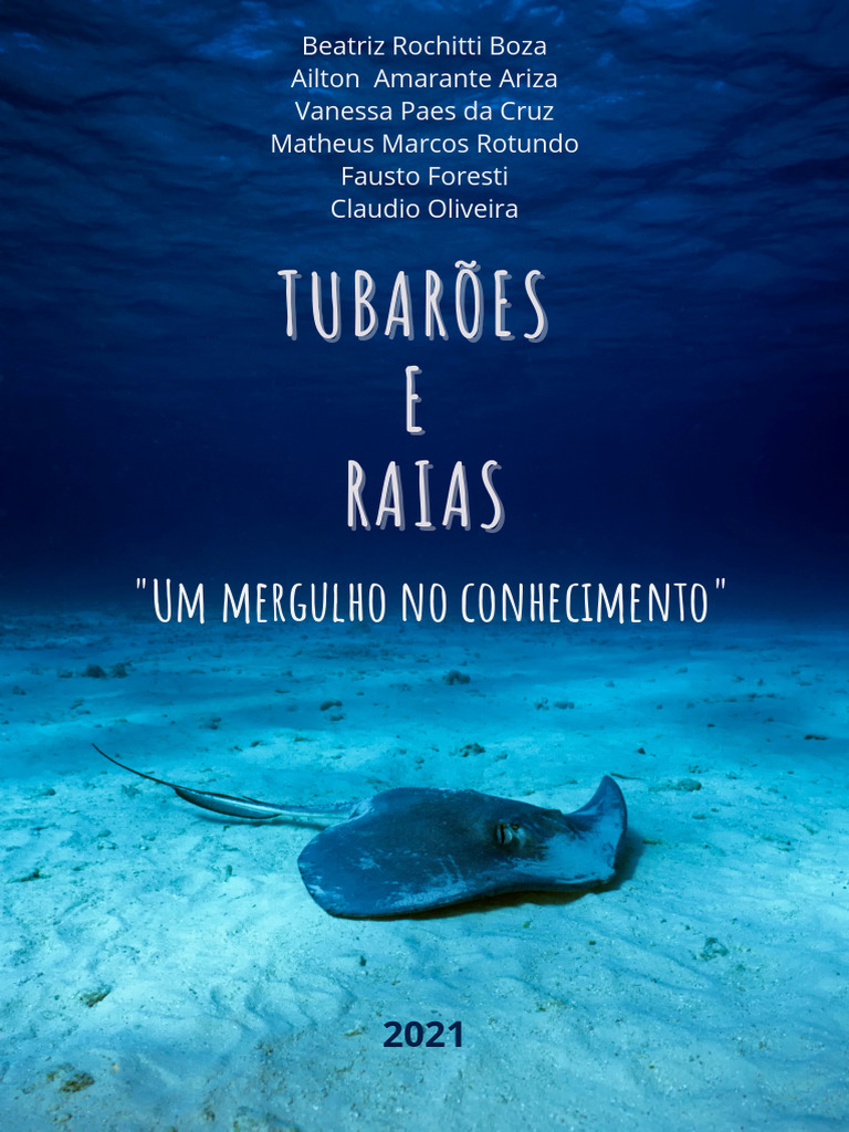 Tubarões e Raias - Um Mergulho No Conhecimento | PDF | Tubarões | Dente