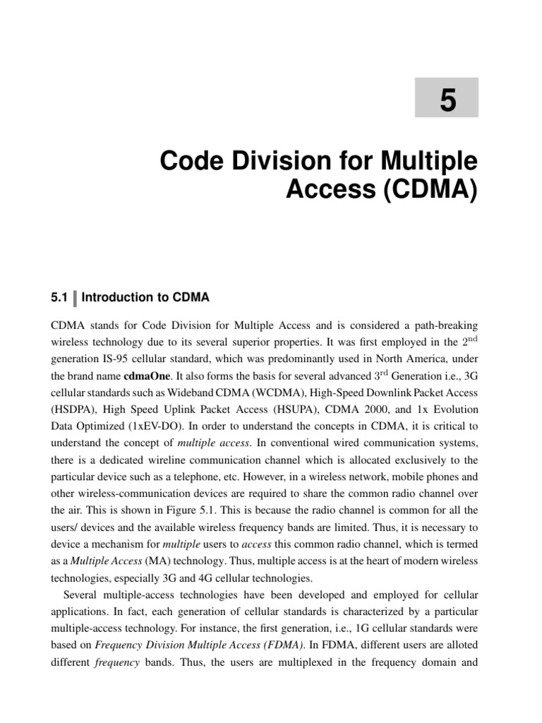 Unit Iii | PDF | Channel Access Method | Cellular Network