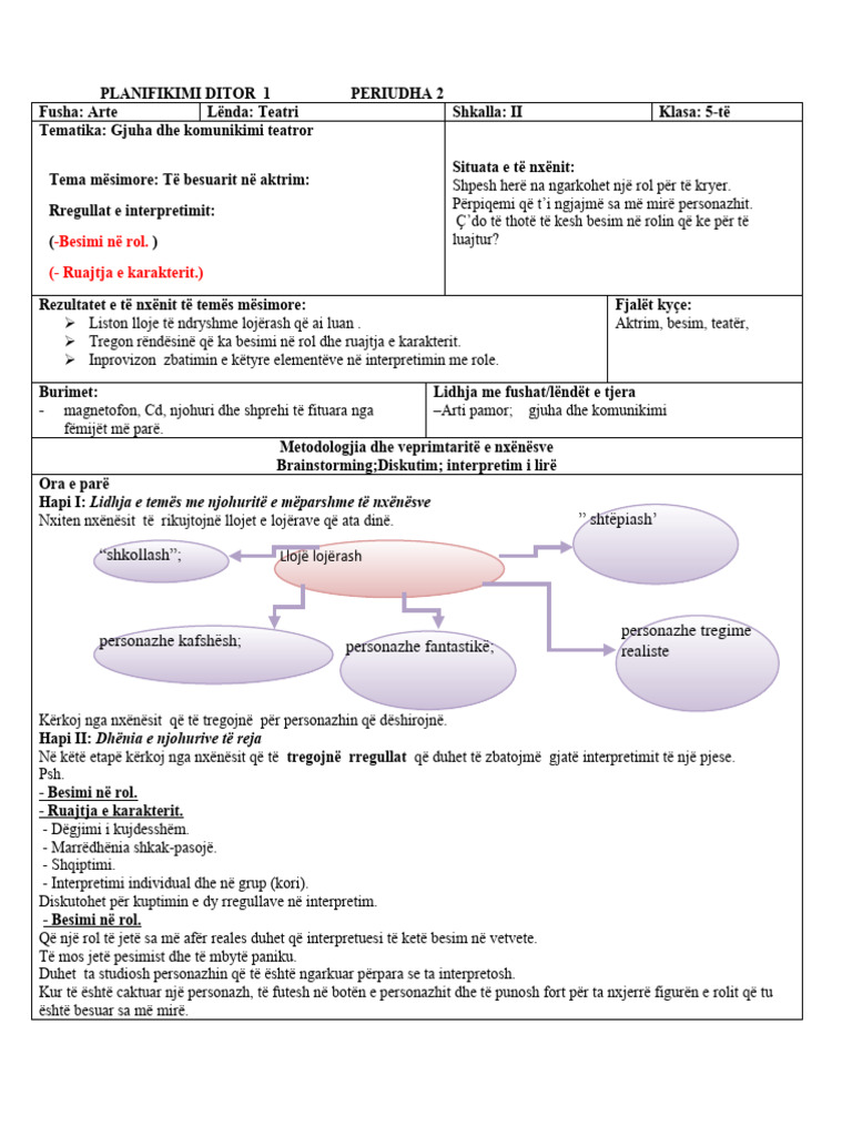 Ditar Drama KL 5 Periudha 2.... | PDF