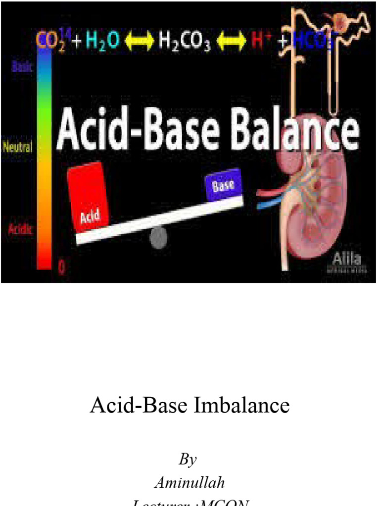 Acid Base Imbalance | Download Free PDF | Medical Specialties | Physiology