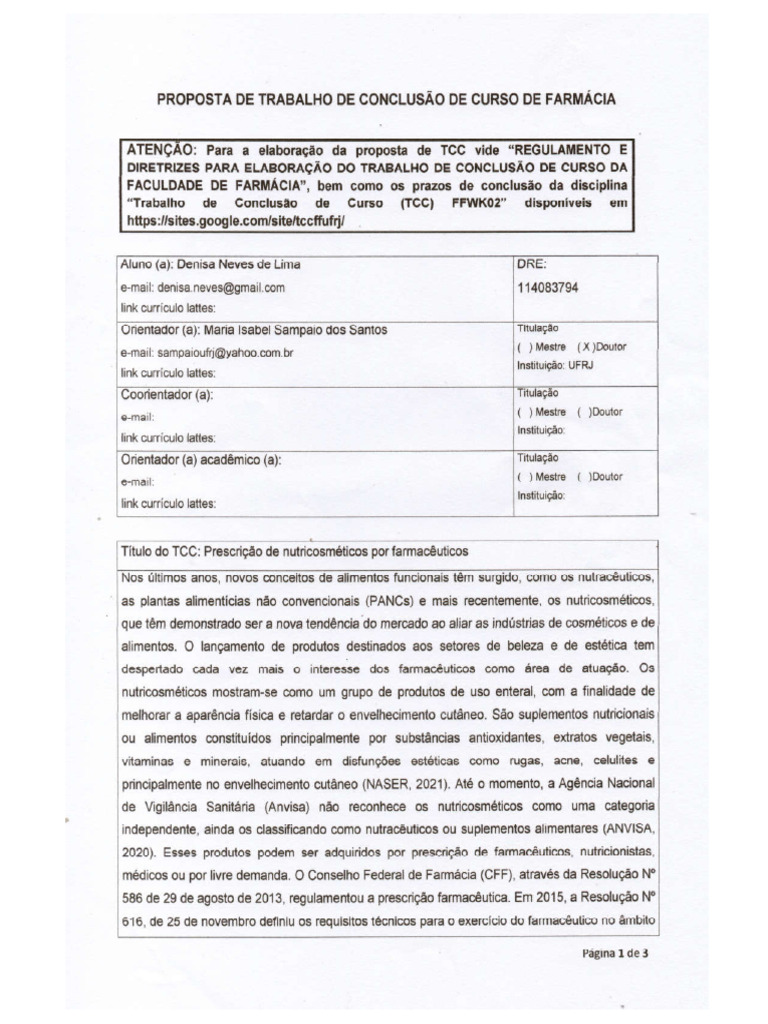 Matriz TCC DENISA | PDF