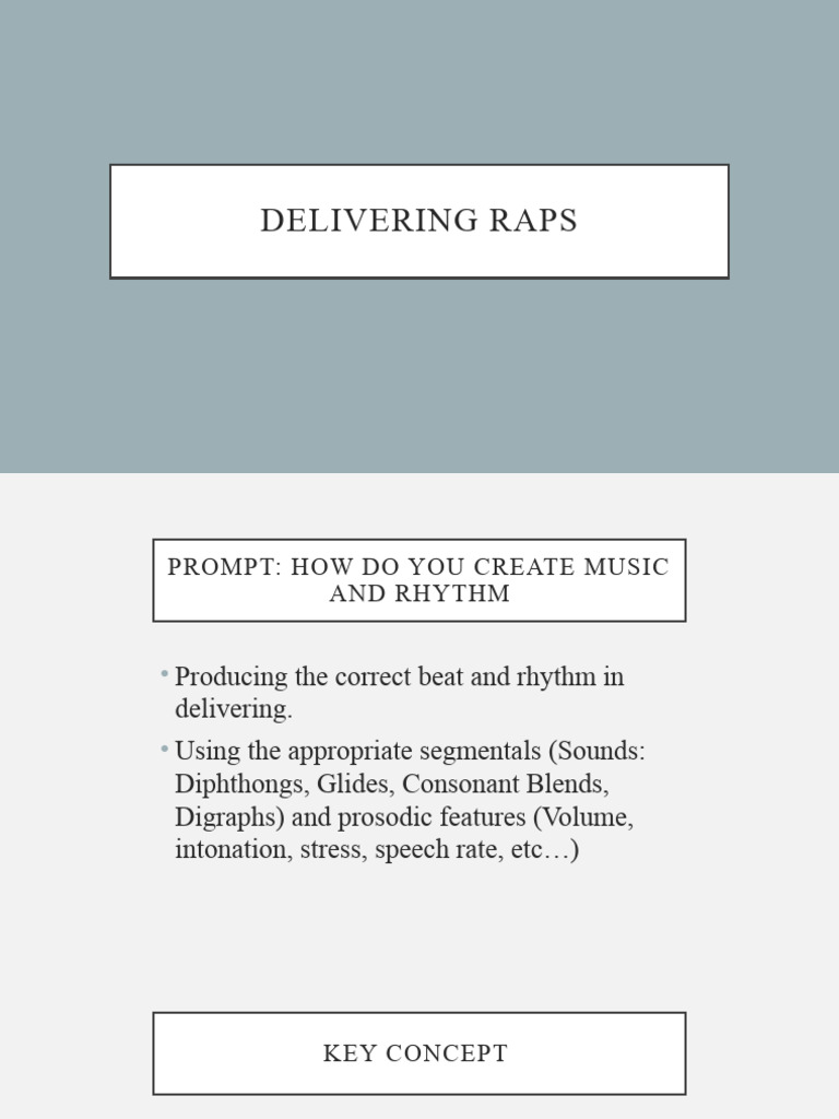 G9 Delivering Raps | PDF