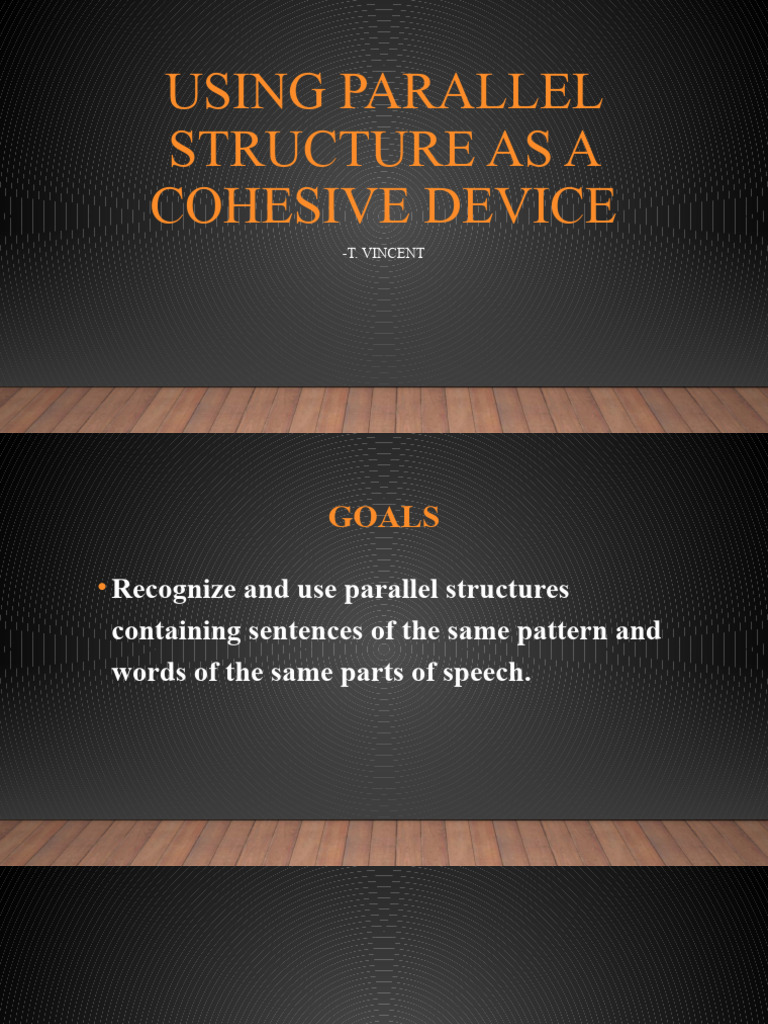 Mastering Parallel Structure | PDF | Verb | Sentence (Linguistics)