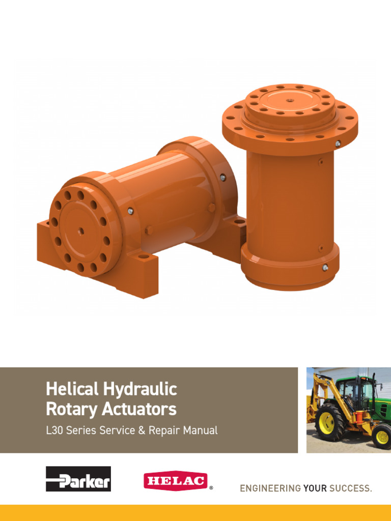 Helac Series L30 Service Manual HY34-1130 | PDF | Actuator | Screw