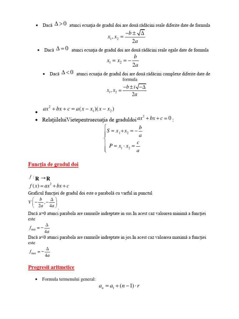 Teorie Matematica | PDF