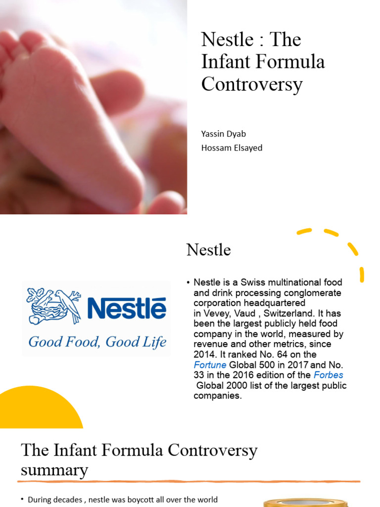 Nestle The Infant Formula Controversy | PDF | Infant Formula | Nestlé